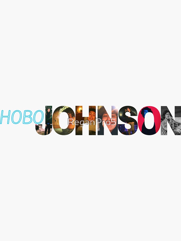 "hobo johnson essential t shirt | sticker" Sticker for Sale by ...