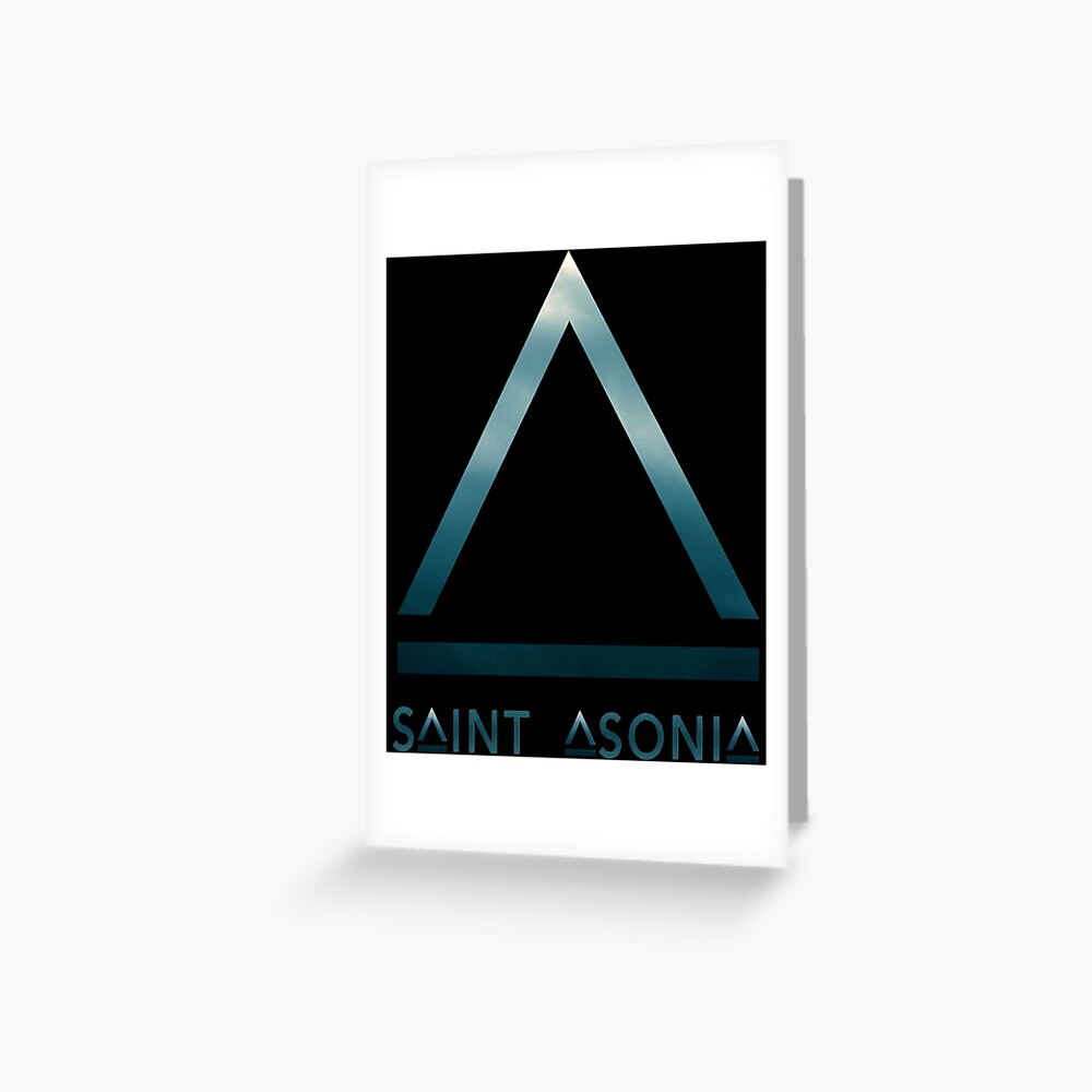 "Saint Asonia Logo" Greeting Card for Sale by jeromewhi | Redbubble