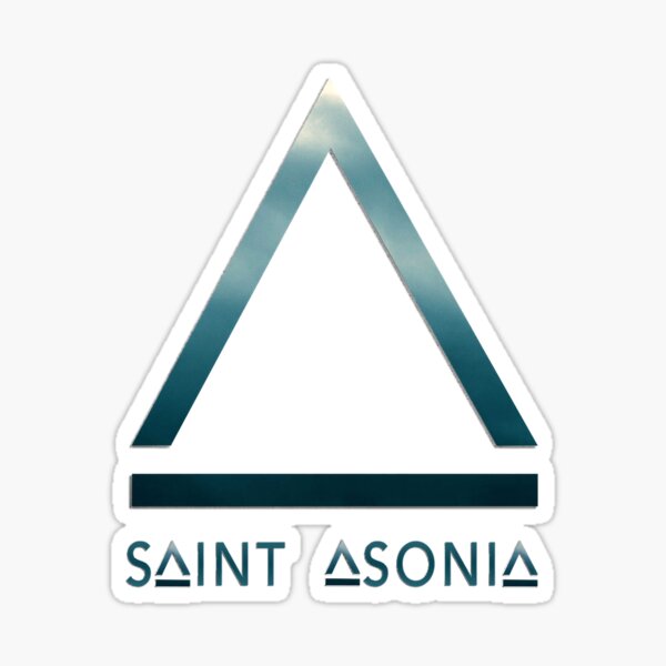 "Saint Asonia Logo" Sticker for Sale by jeromewhi | Redbubble