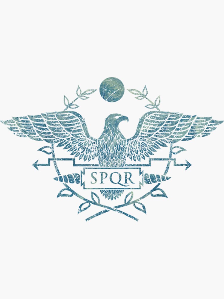 Pegatina «Camiseta del Imperio Romano Águila del Imperio Romano - Cobre ...