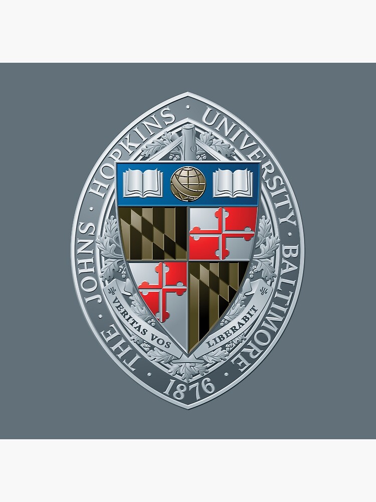 "Johns Hopkins University icon" Poster by dzatilshop | Redbubble