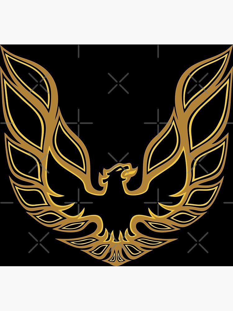"CLASSIC GOLD FIREBIRD GTO TRANS AM DECAL" Poster for Sale by ...