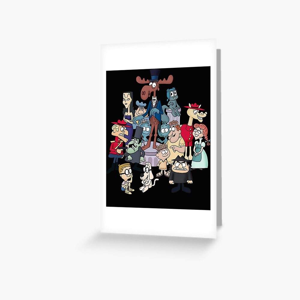 "Tribute to Jay Ward Cartoons Rocky, Bullwinkle, and Friends Classic T ...