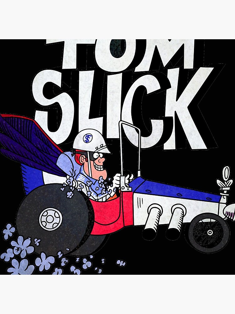 "Tribute to Jay Ward Cartoons Tom Slick in the Thunderbolt Grease ...
