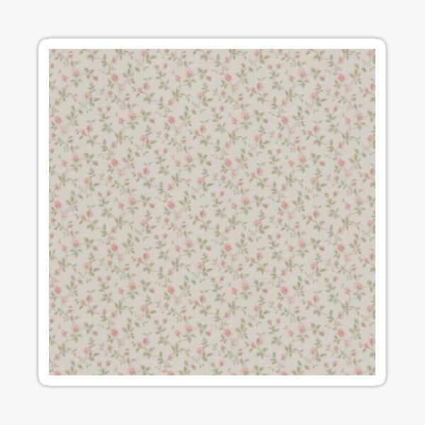 "Rose pastel coquette print " Sticker for Sale by Cronchyfrog11 | Redbubble