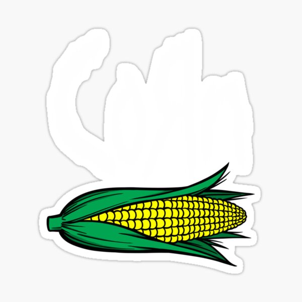 "Corn" Sticker for Sale by SvetlanaToys | Redbubble