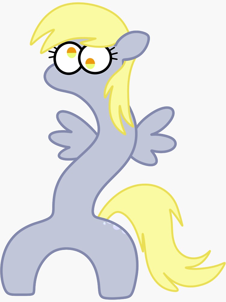 "Bubbles Derpy Wiggle Worm" Sticker for Sale by BobaRatBlast | Redbubble