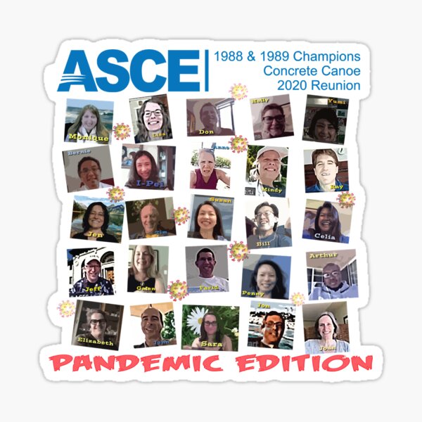"ASCE 2020 Concrete Canoe Champions Reunion Classic T-Shirt.png ...