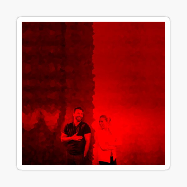 "Chris Evans and Scarlett Johansson - Celebrity" Sticker for Sale by ...