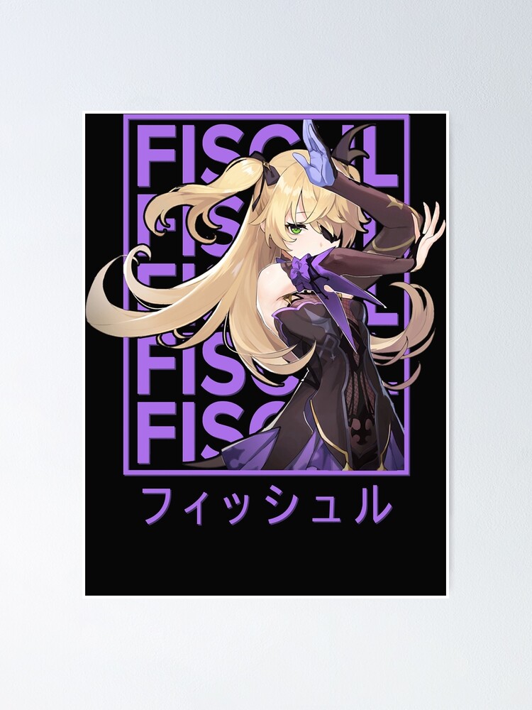 Póster «Camiseta clásica Fischl Genshin Impact.png» de Wilmerrrez ...