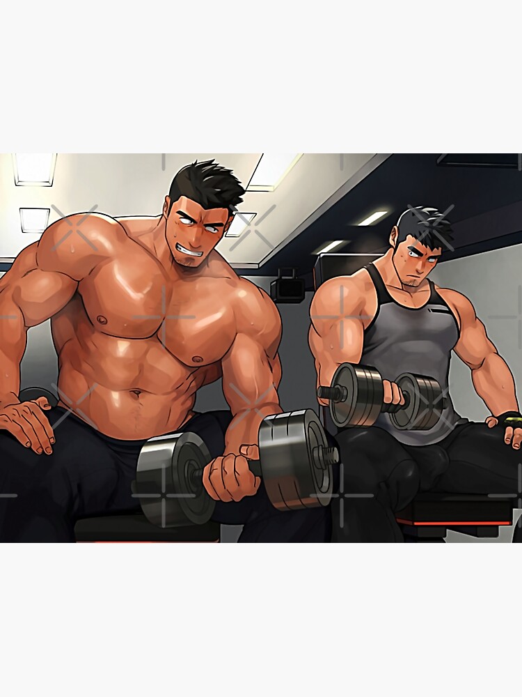 "Bara Gym" Sticker by Nickphillips | Redbubble