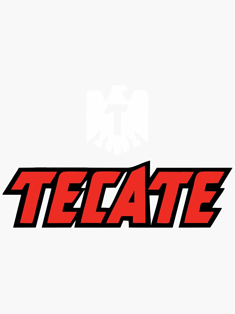"BEST SELLING -Tecate Logo MERCHANDISE Essential T-Shirt" Sticker for ...