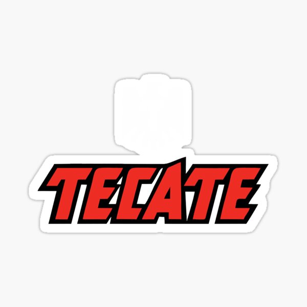 "BEST SELLING -Tecate Logo MERCHANDISE Essential T-Shirt" Sticker for ...
