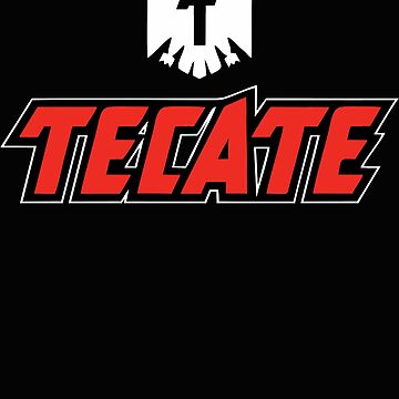 "BEST SELLING -Tecate Logo MERCHANDISE Essential T-Shirt" Sticker for ...
