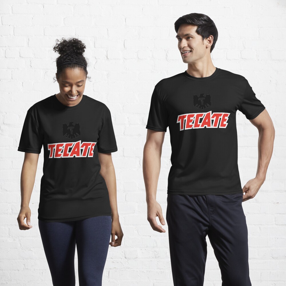 "BEST SELLING -Tecate LogoMERCHANDISE Essential T-Shirt" Sticker for ...