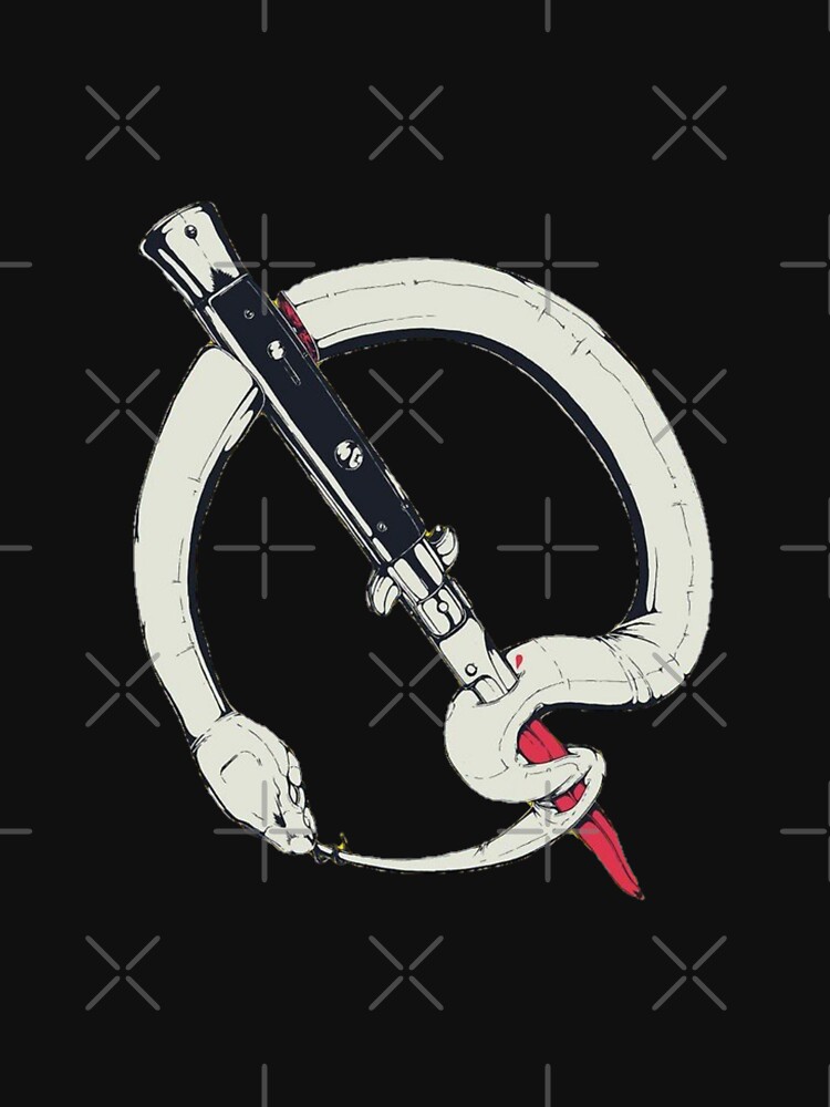 "Original Qotsa snake" T-shirt for Sale by KrmStore | Redbubble | qotsa ...