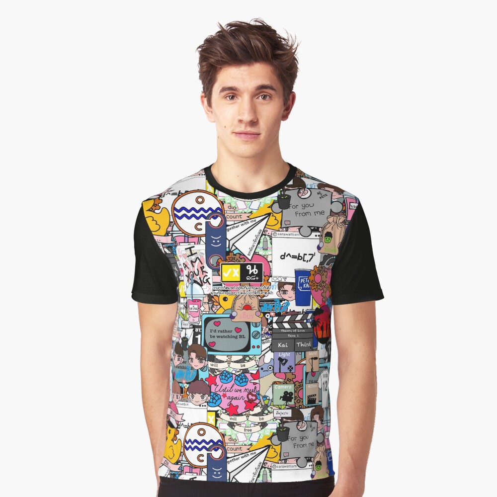 "BL sticker bombed" T-shirt for Sale by Everything-Ita | Redbubble | bl ...