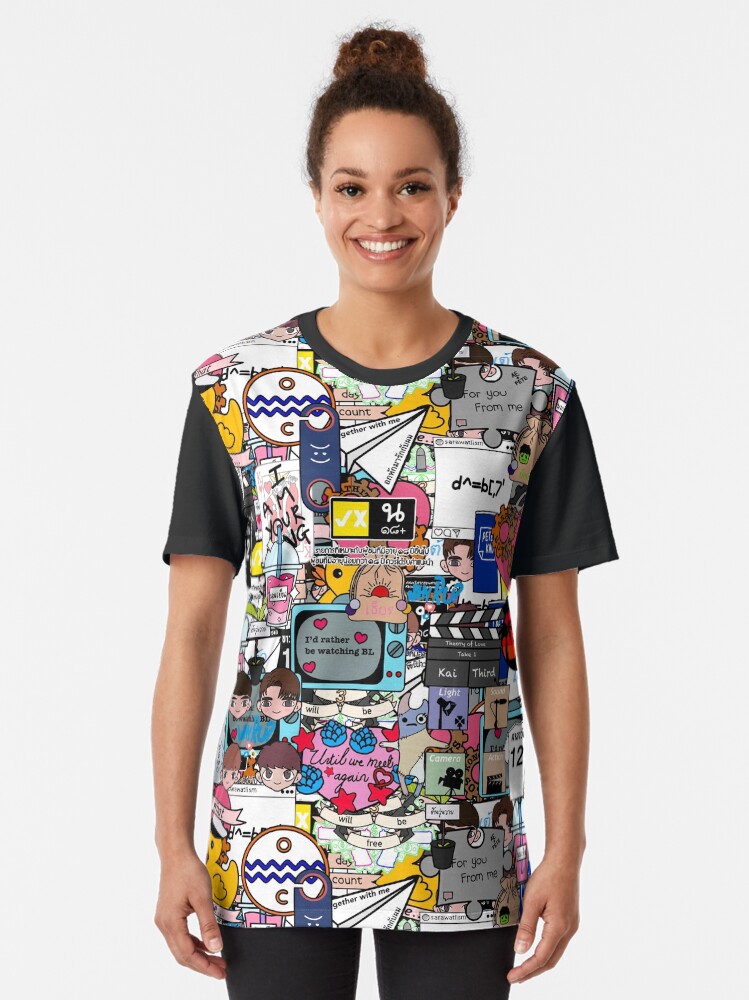 "BL sticker bombed" T-shirt for Sale by Everything-Ita | Redbubble | bl ...
