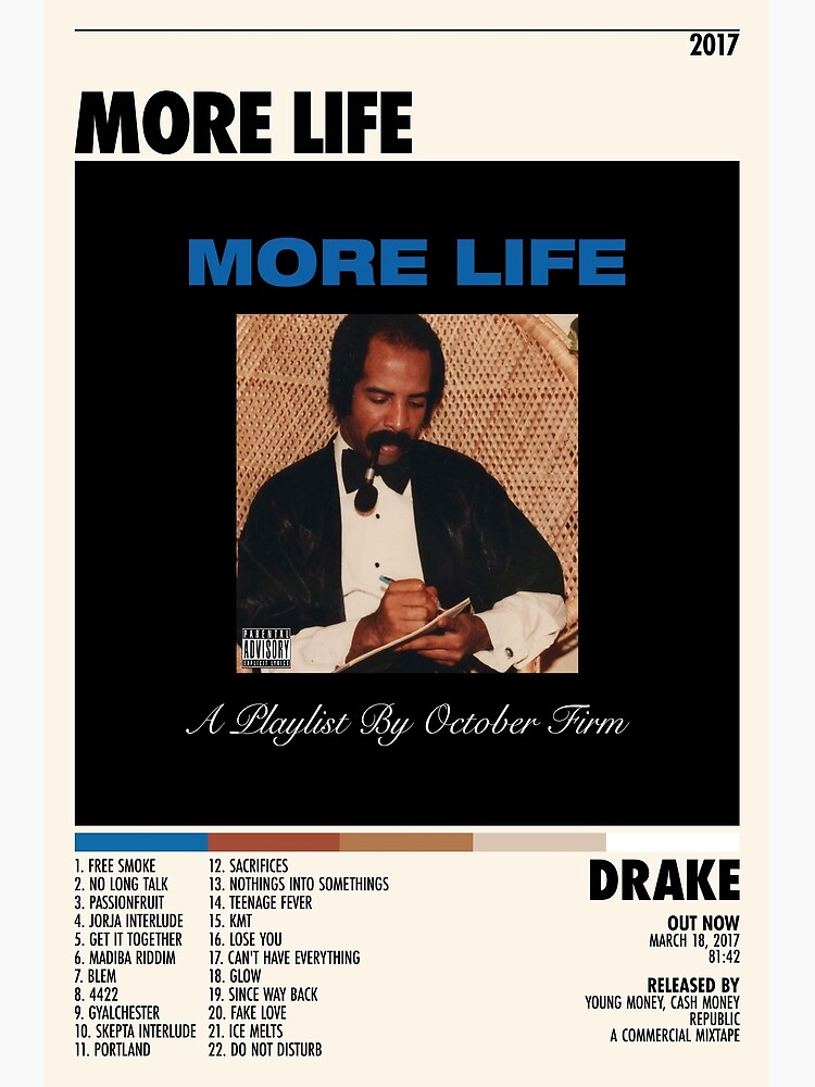 "Drake Posters More Life poster Album Cover Poster Album Cover Poster ...