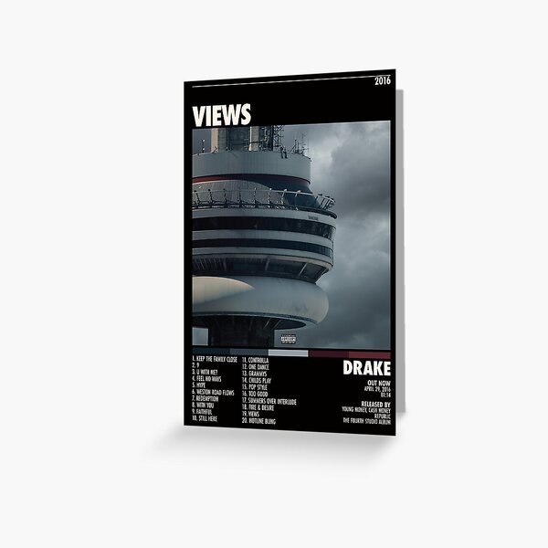 "Drake Posters Views poster Album Cover Poster Poster Print Wall Art ...