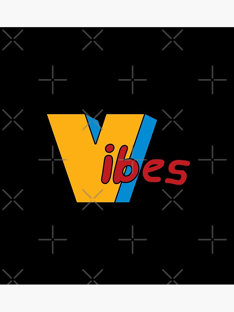 "Vibes logo" Poster for Sale by PaletteDesigns | Redbubble