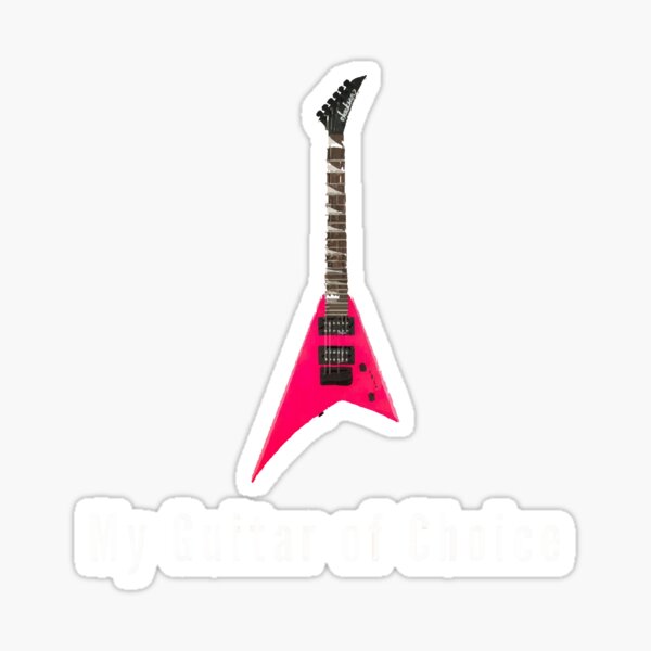 "Jackson Rhoads - My Guitar of Choice" Sticker for Sale by Bjoanl ...