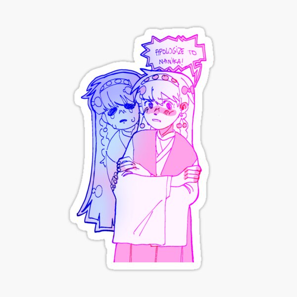 "Alluka & Nanika" Sticker for Sale by HelenawaShop | Redbubble