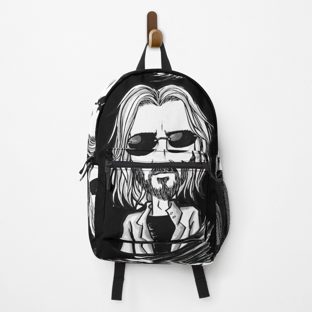 "caricature drawing of Keanu Reeves as a cool caractor in his movie ...