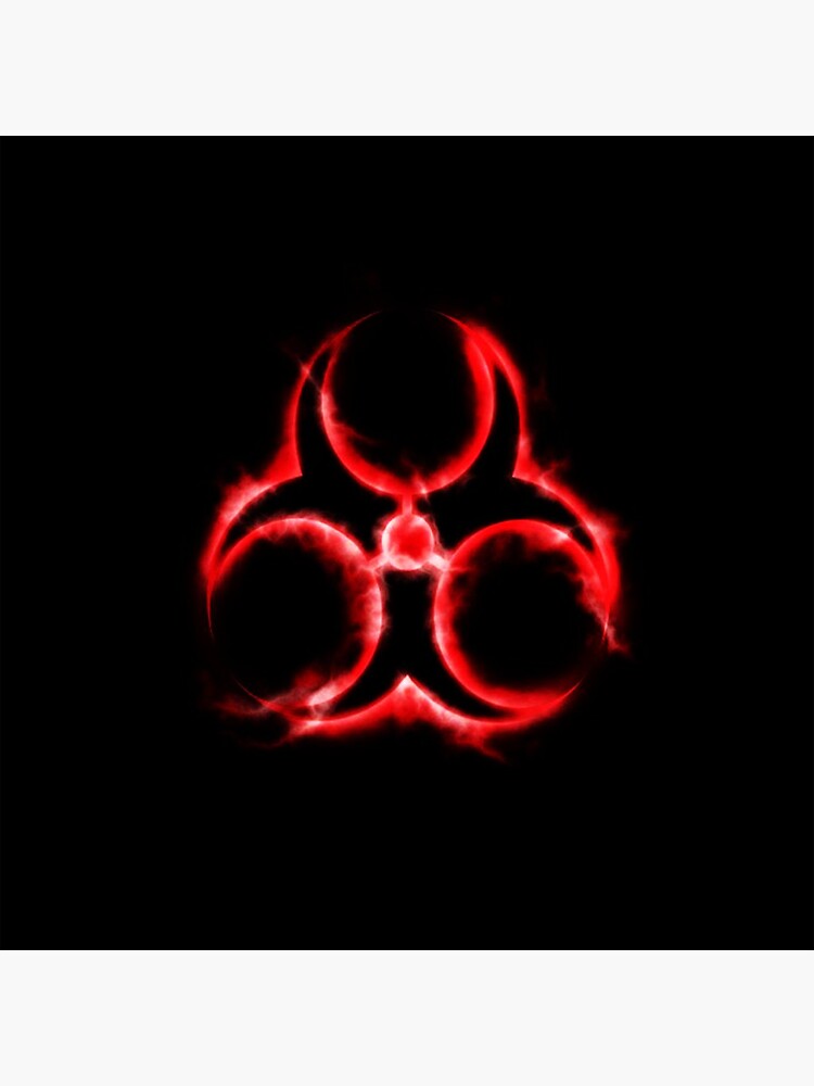 "biohazard band" Sticker for Sale by jboucher3s | Redbubble