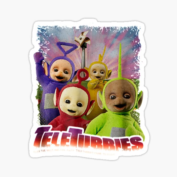 "Teletubbies Adult " Sticker for Sale by theDREAMERgr | Redbubble