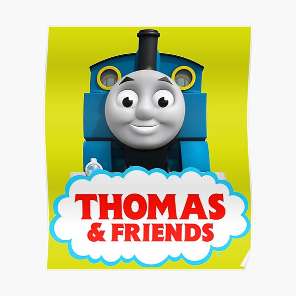 "Thomas The Tank Engine Title " Poster for Sale by theDREAMERgr | Redbubble
