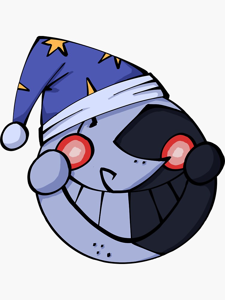 "MoonDrop's Face" Sticker for Sale by YobaiArt | Redbubble