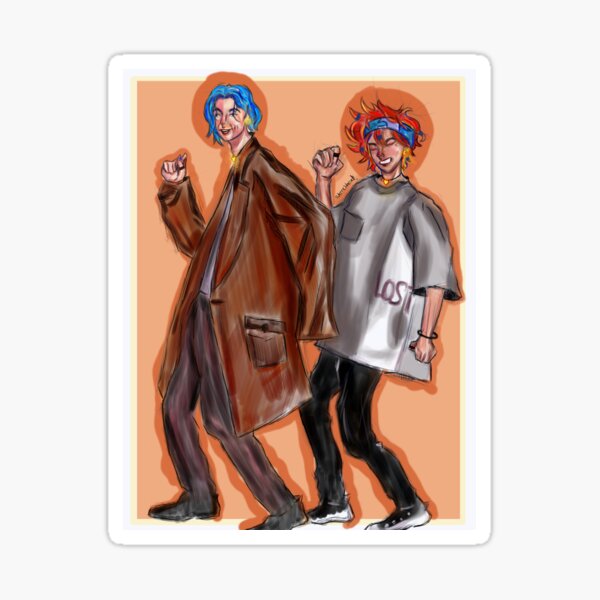 "renga " Sticker for Sale by skettchhead | Redbubble