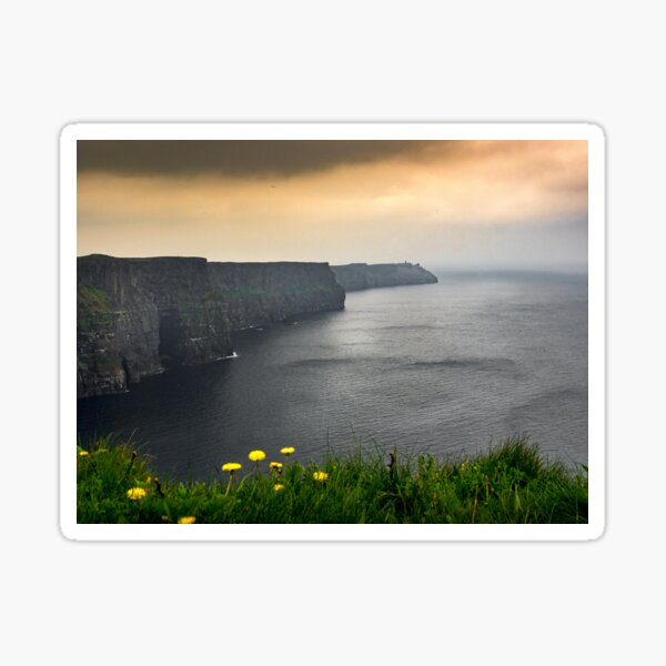 "Cliffs of Moher" Sticker for Sale by mlphoto | Redbubble