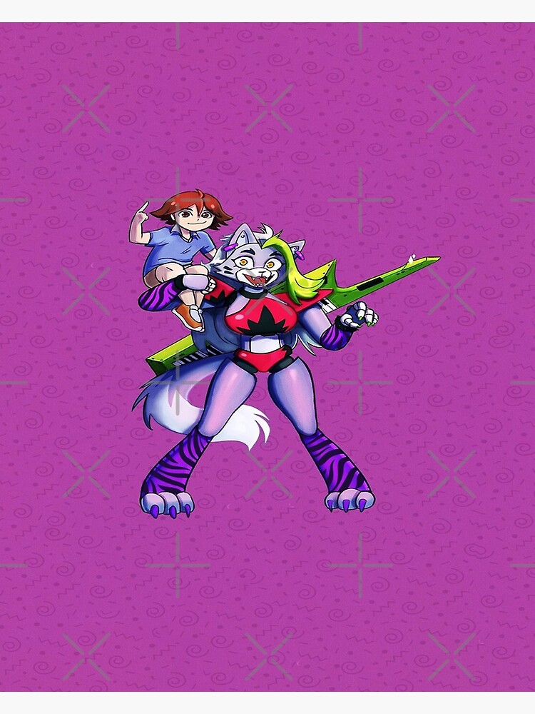 "FnAf roxanne wolf, fnaf roxanne" Art Print by GravShop | Redbubble