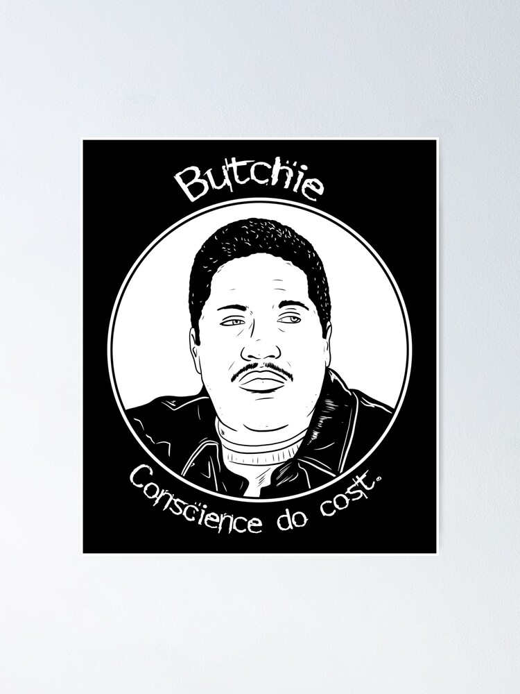 "Butchie - The Wire" Poster for Sale by blacksnowcomics | Redbubble