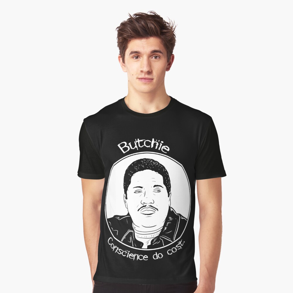 "Butchie - The Wire" Sticker for Sale by blacksnowcomics | Redbubble