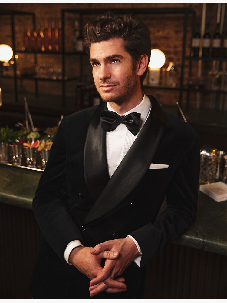 "Andrew Handsome Guy Poster" Sticker by shasahwalker | Redbubble