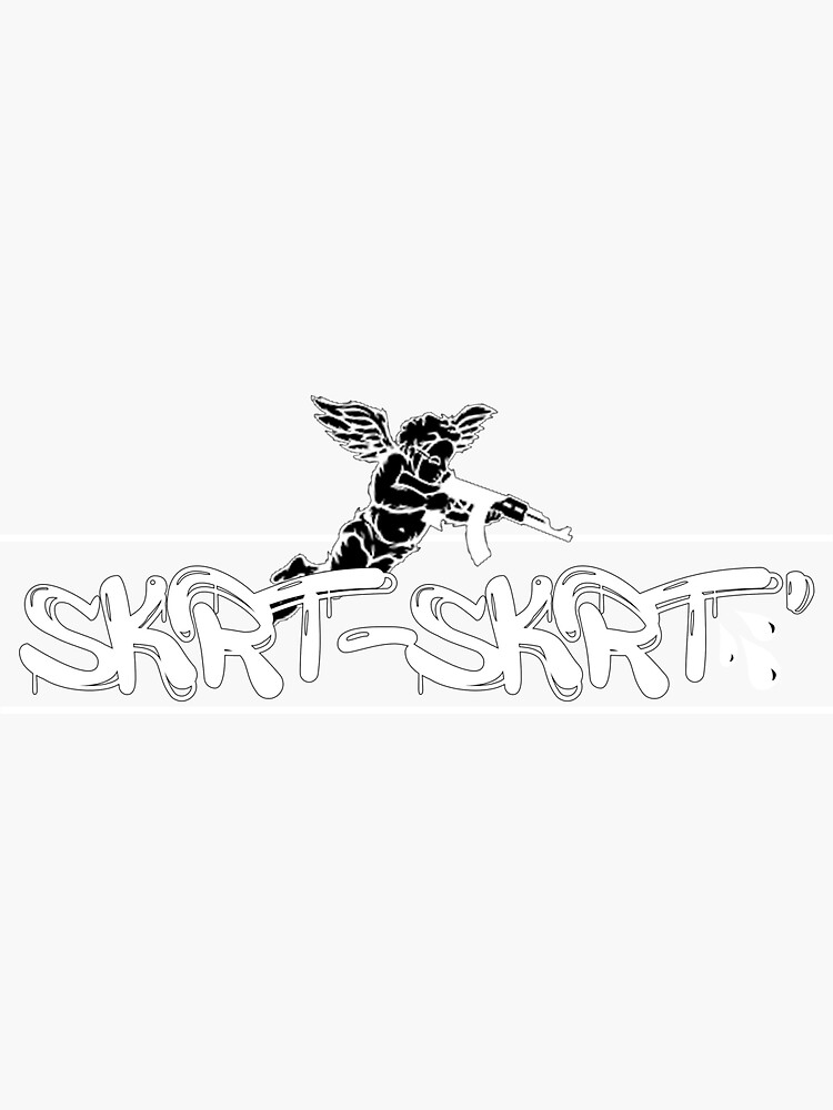 "Skrt skrrt " Sticker for Sale by t-scott | Redbubble