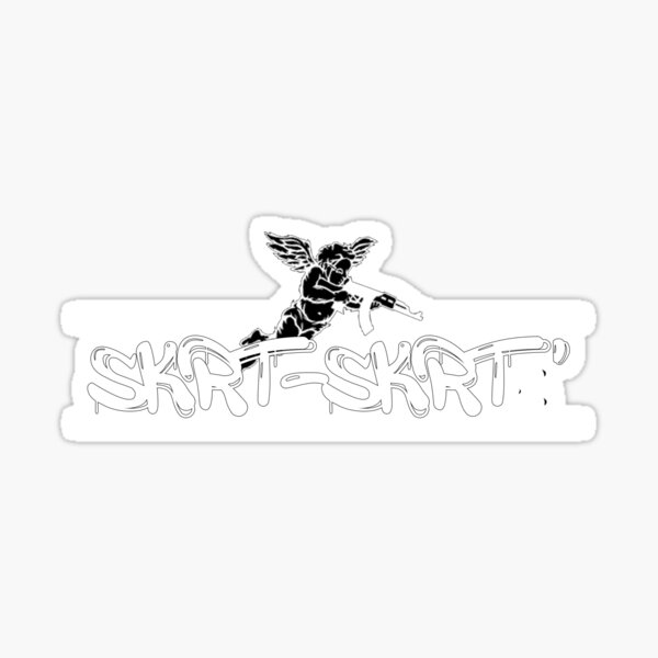 "Skrt skrrt " Sticker for Sale by t-scott | Redbubble