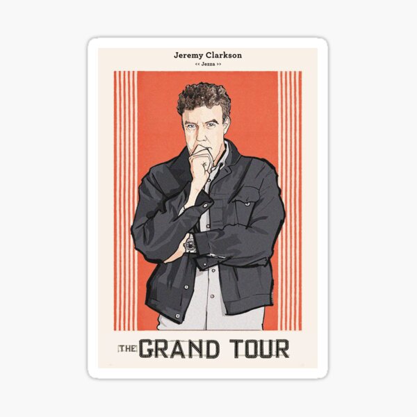 "Clarkson Grand Tour Poster" Sticker for Sale by svaiga | Redbubble