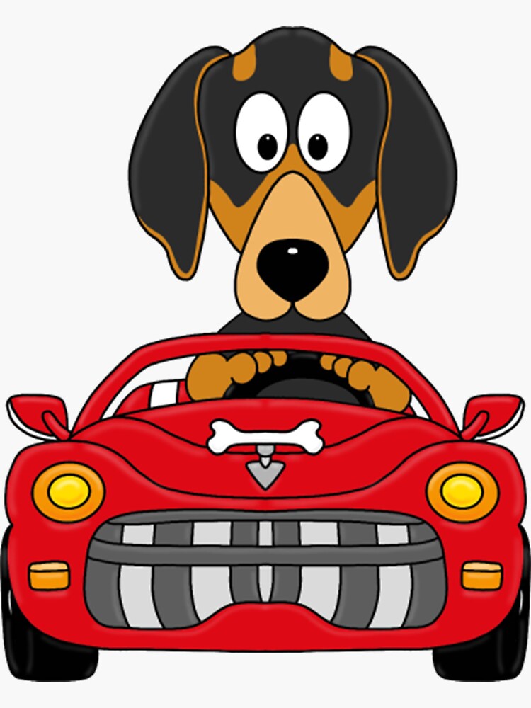 "DACKEL - DACHSHUND - TECKEL - JAGDHUND - HUND - DOG - CABRIO - AUTO ...