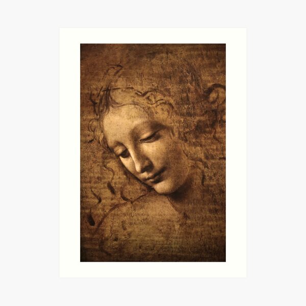 "La Scapigliata - Leonardo Da Vinci" Art Print for Sale by chrishoodart | Redbubble