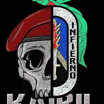 Pegatina for Sale con la obra «Kaibiles Kaibil Fuerzas Especiales del ...