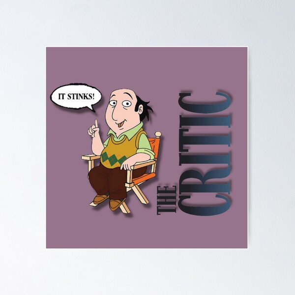 "The Critic Tv Show" Poster for Sale by SillyFun | Redbubble