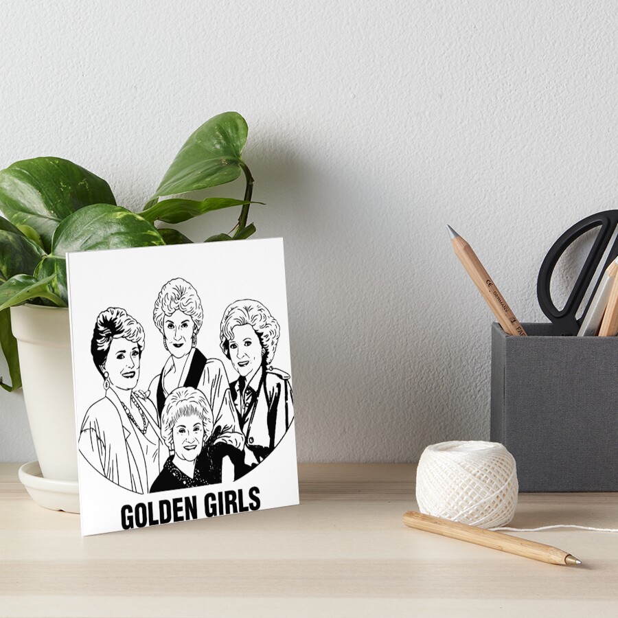 "Golden Girls" Art Board Print by Asr-s | Redbubble