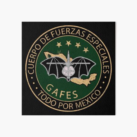 "GAFES GAFE COIFE Mexican Army Special Forces #1315" Art Board Print ...