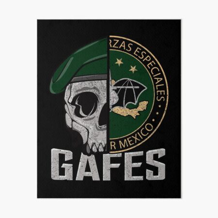 "GAFES GAFE COIFE Mexican Army Special Forces #1318" Art Board Print ...