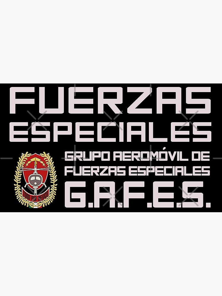 Lámina fotográfica «GAFES COIFE Todo por México Fuerzas Especiales del ...