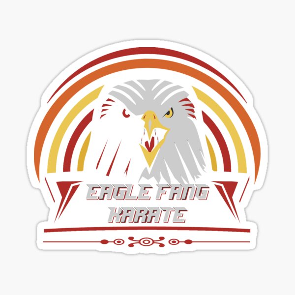 "Eagle Fang Karate" Sticker for Sale by yubamann | Redbubble